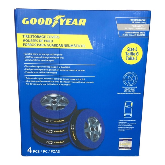 Goodyear | Storage & Organization | Goodyear Tire Storage Covers Tire ...